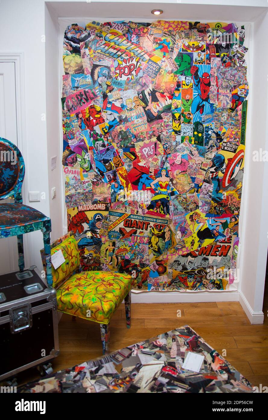 EXCLUSIF - - VERNISSAGE DE L'EXPOSITION 'WONDERLAND' DE ANNE MONDY AU ...