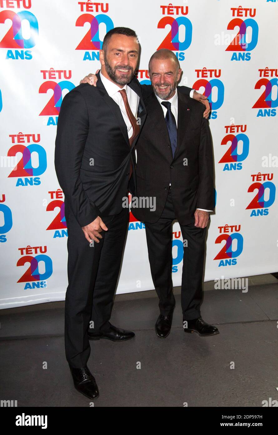 JEAN-PAUL CLUZEL ET NICOLAS DROIN - SOIREE DES 20ANS DE 'TETU' AU YOYO ...