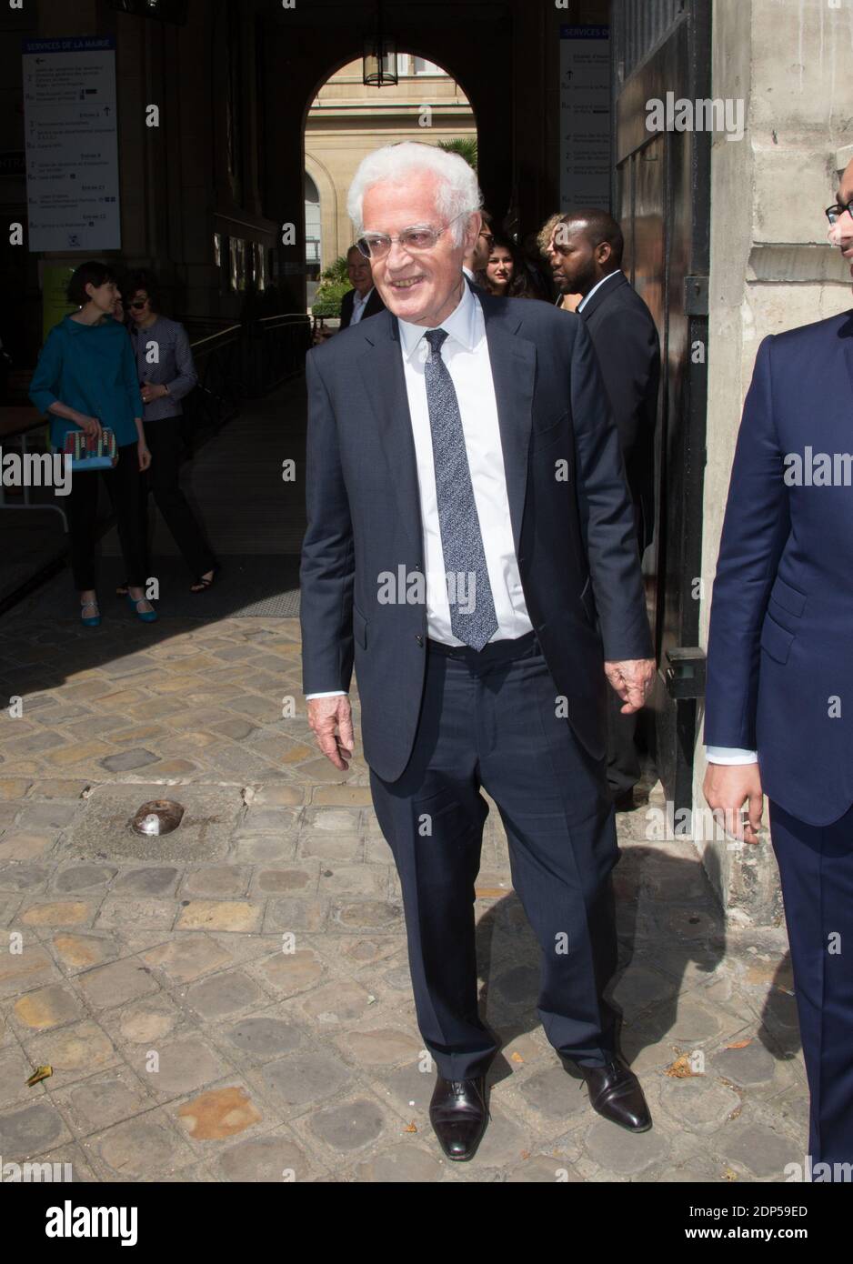 LIONEL JOSPIN - MARIAGE PIERRE MOSCOVICI AVEC ANNE-MICHELLE BASTERI A L ...