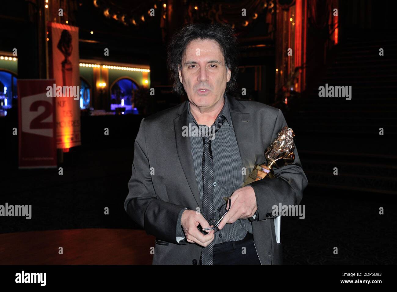 Eric Assous attending the 27th Molieres Theater Awards ceremony held at ...