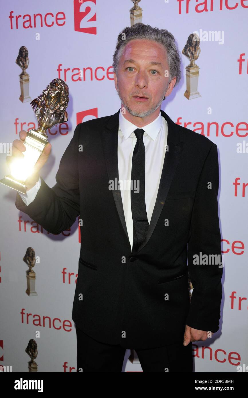 Nicolas Briancon attending the 27th Molieres Theater Awards ceremony ...