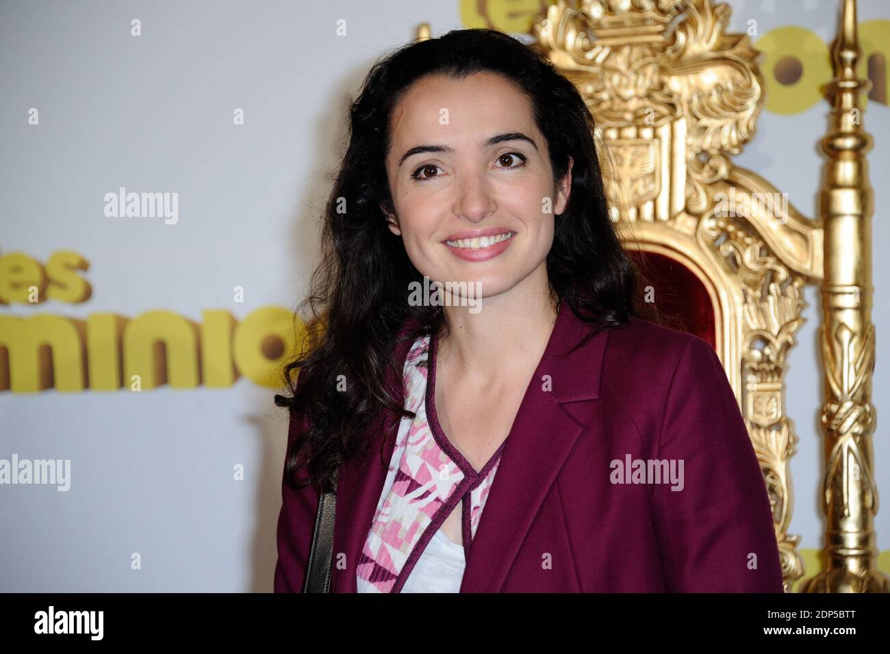 Isabelle Vitari attending the premiere for the film Minions (Les ...