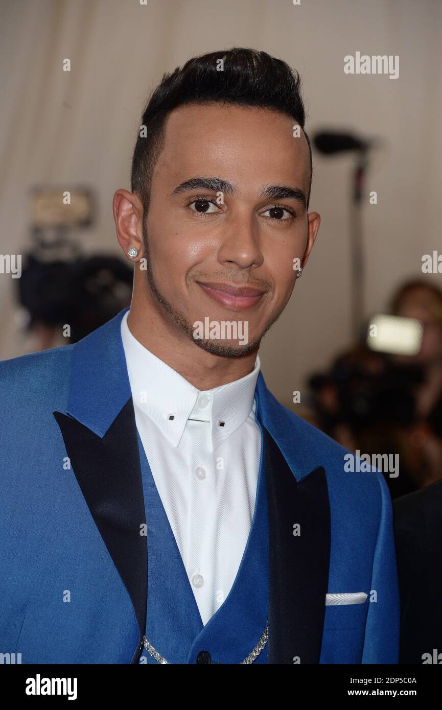 Lewis Hamilton attends the China: Through The Looking Glass Costume ...