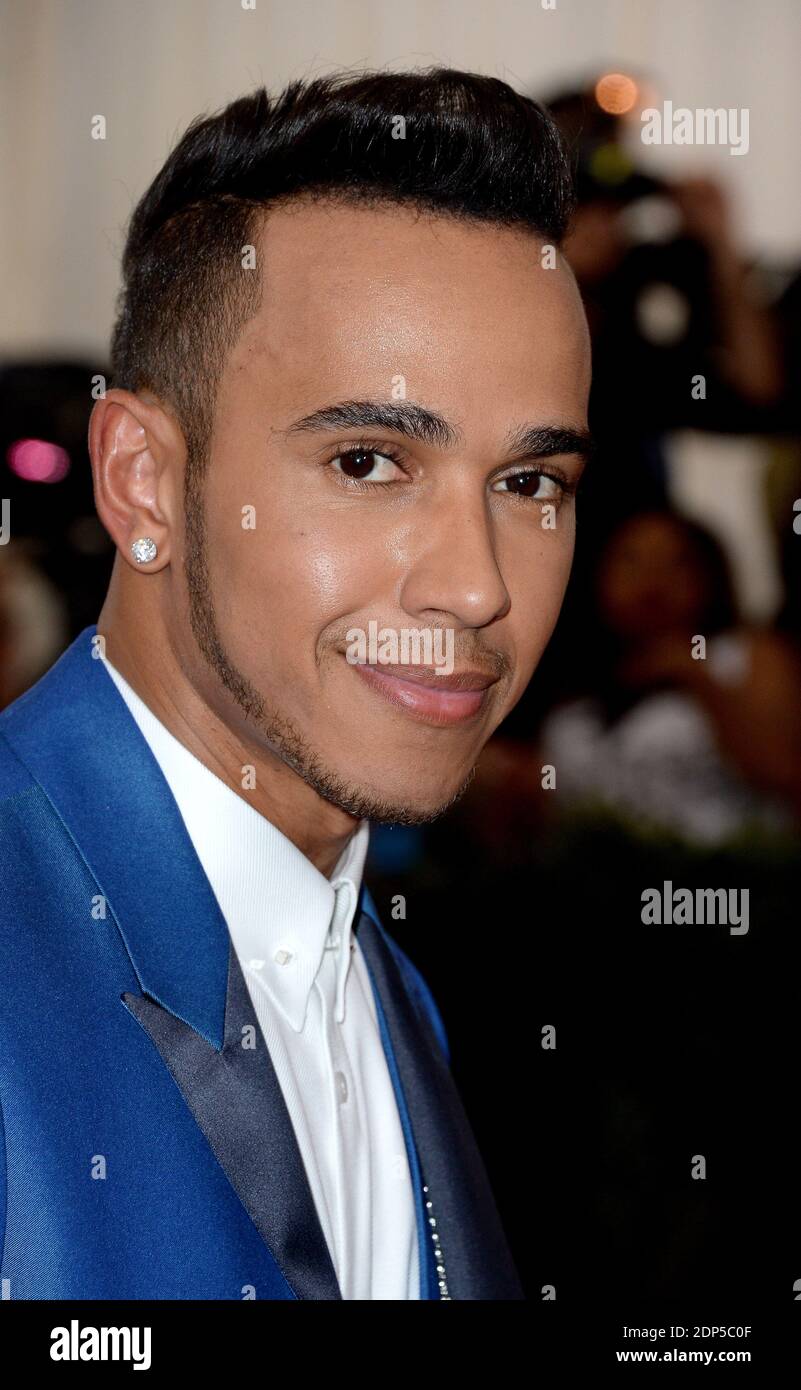 Lewis Hamilton attends the China: Through The Looking Glass Costume ...