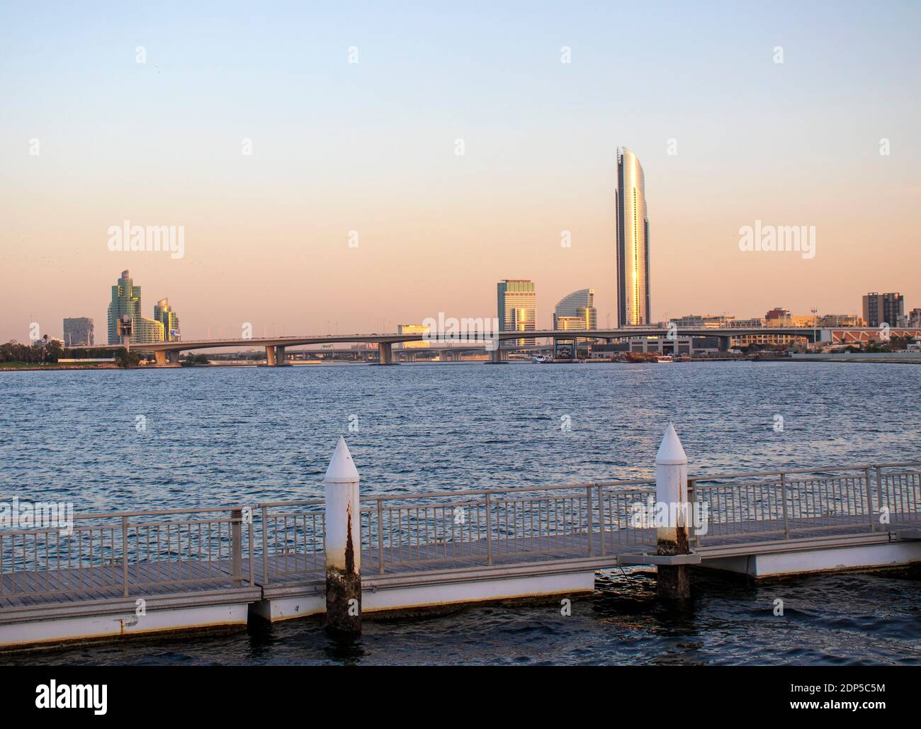 D1 tower and other landmarks of Dubai Stock Photo - Alamy