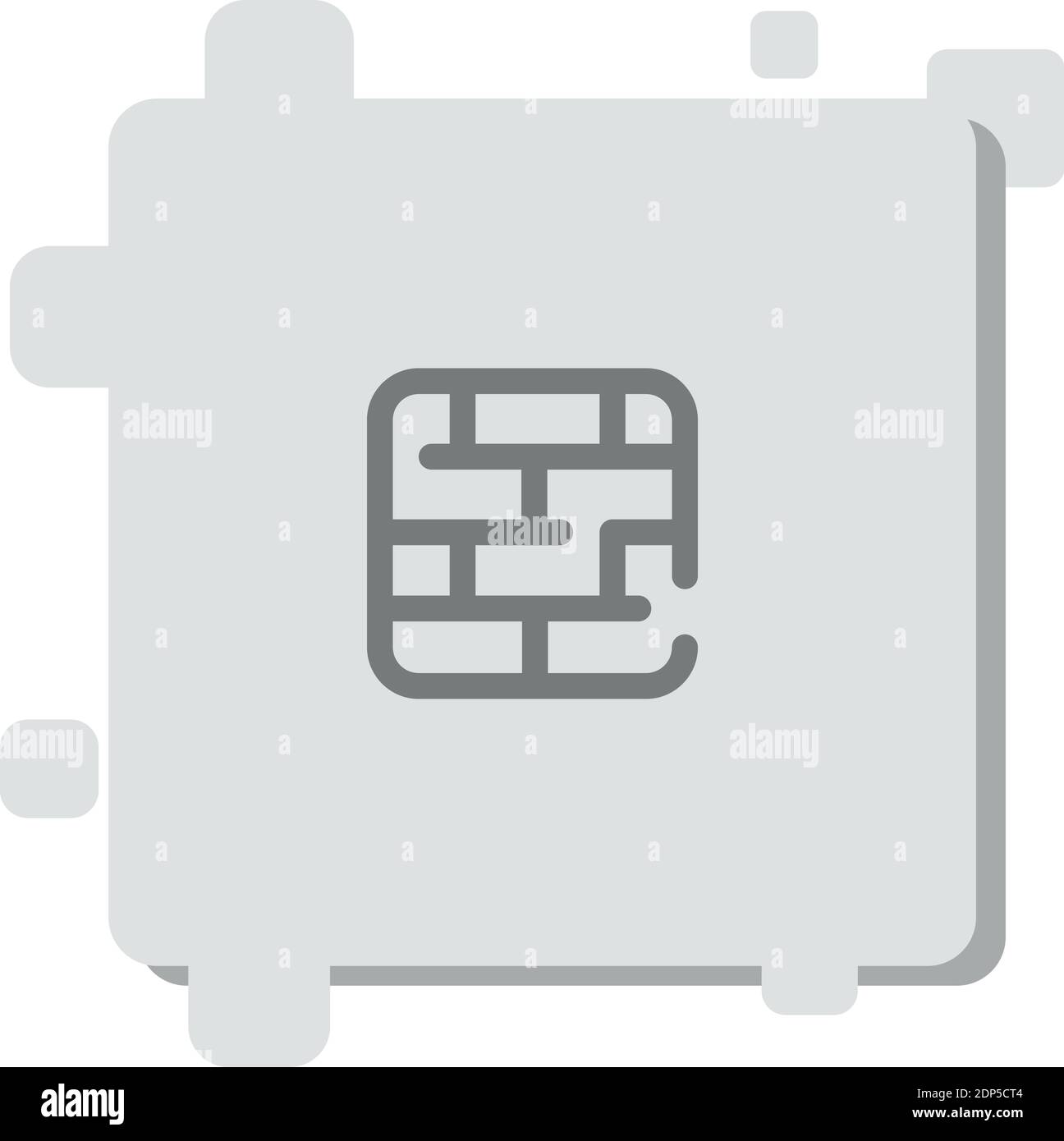 wall vector icon modern simple vector illustration Stock Vector Image ...