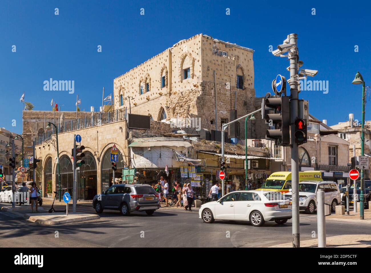 Yefet Street scene, Old City of Jaffa, Israel Stock Photo - Alamy