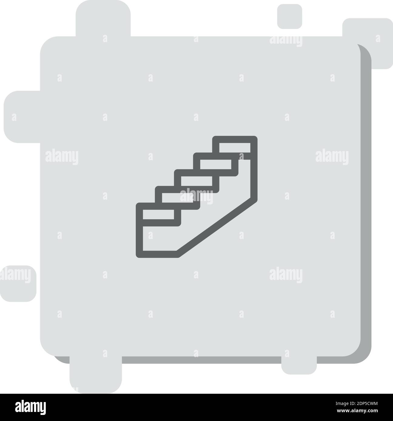 stairs vector icon modern simple vector illustration Stock Vector Image ...