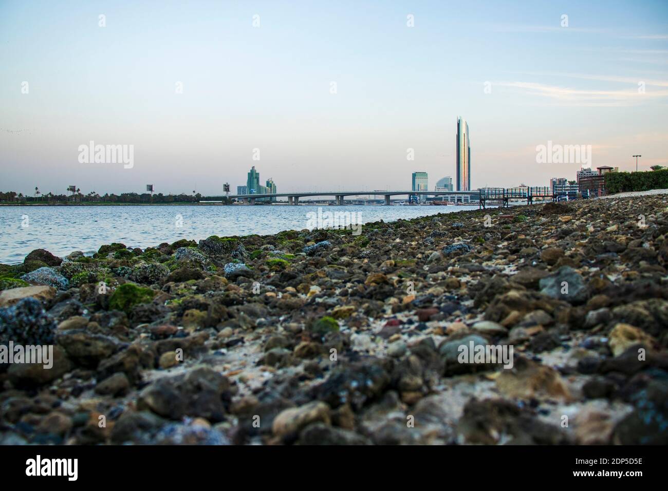 D1 tower and other landmarks of Dubai Stock Photo - Alamy