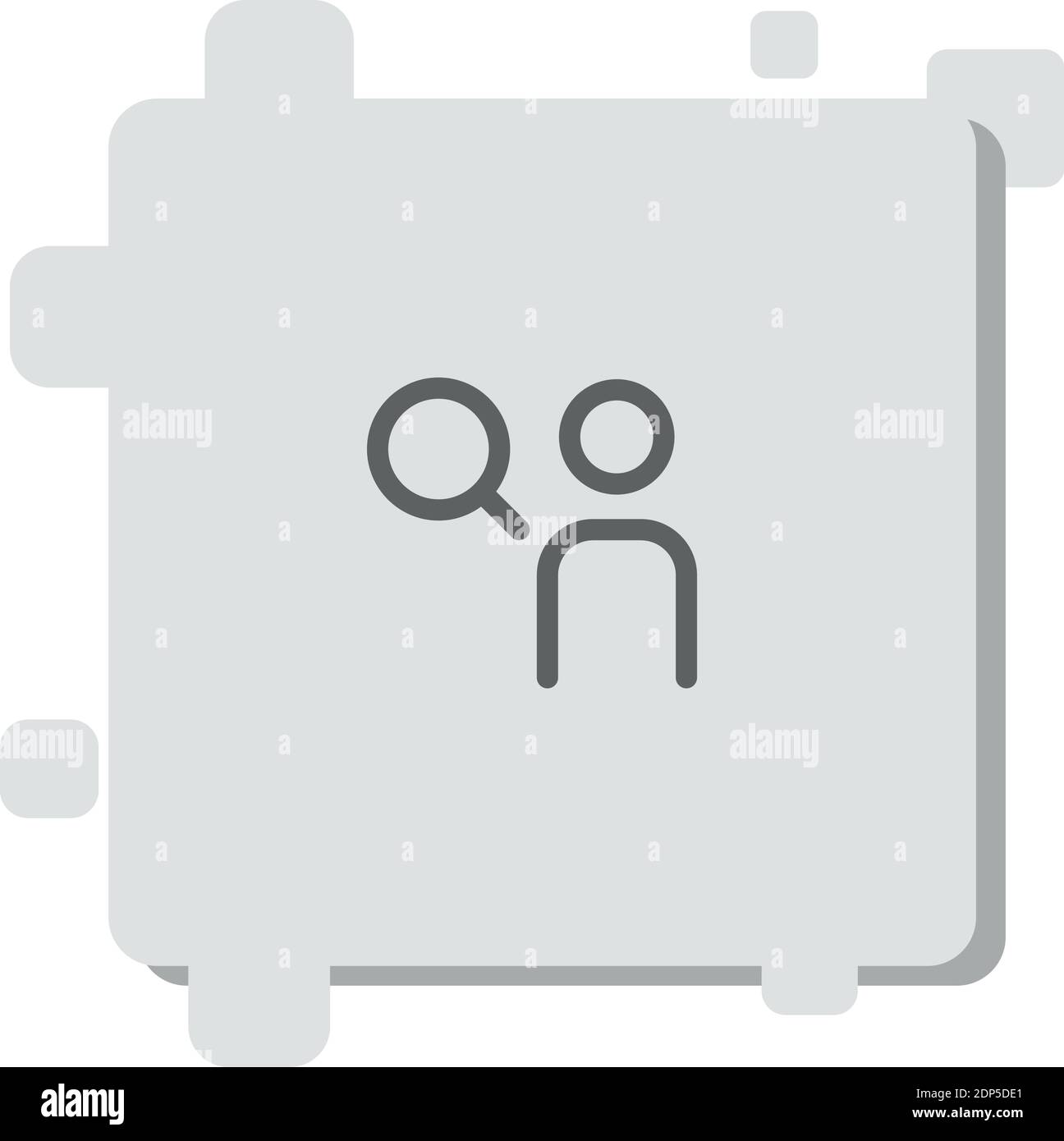 researcher vector icon modern simple vector illustration Stock Vector ...