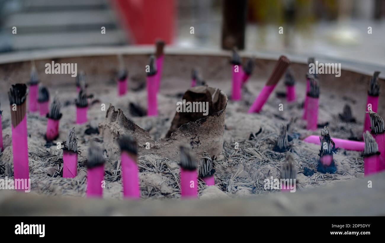 Prayer incense hi-res stock photography and images - Alamy
