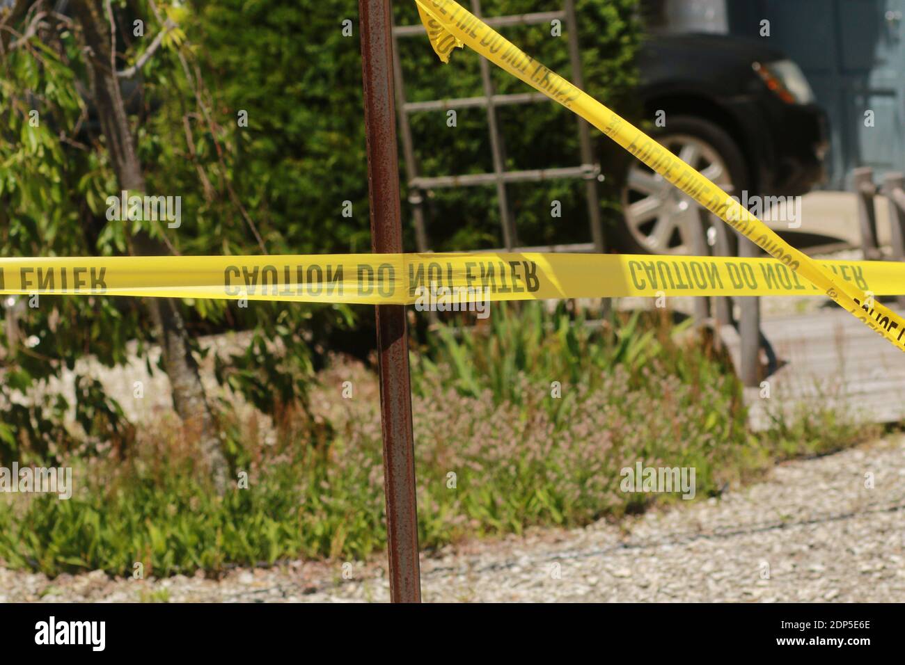Crime scene tape design hi-res stock photography and images - Alamy