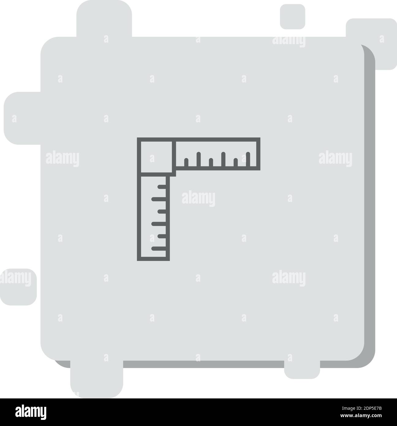 ruler vector icon modern simple vector illustration Stock Vector Image ...