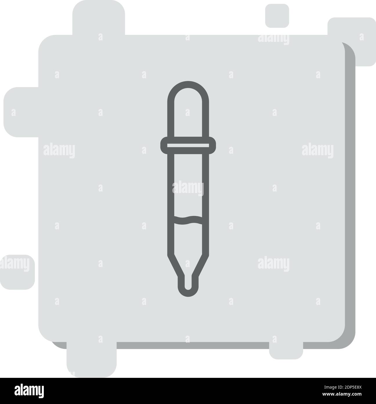dropper vector icon modern simple vector illustration Stock Vector ...