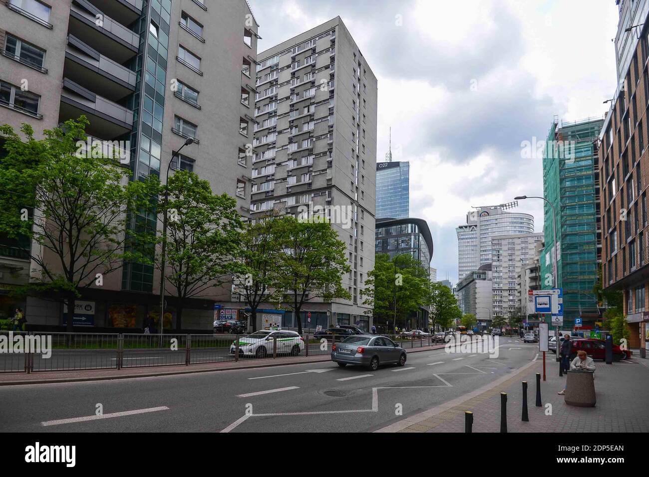 POLAND - MAY 05, 2020: Car traffic in Poland. Autobahn and traffic ...