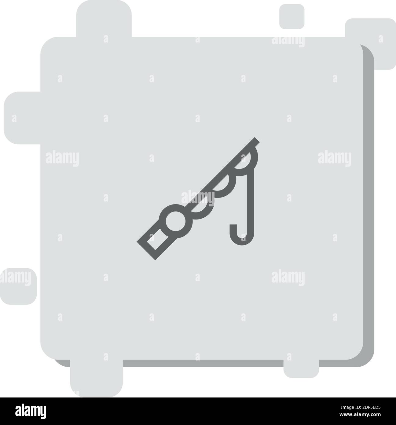 fishing rod vector icon modern simple vector illustration Stock Vector ...