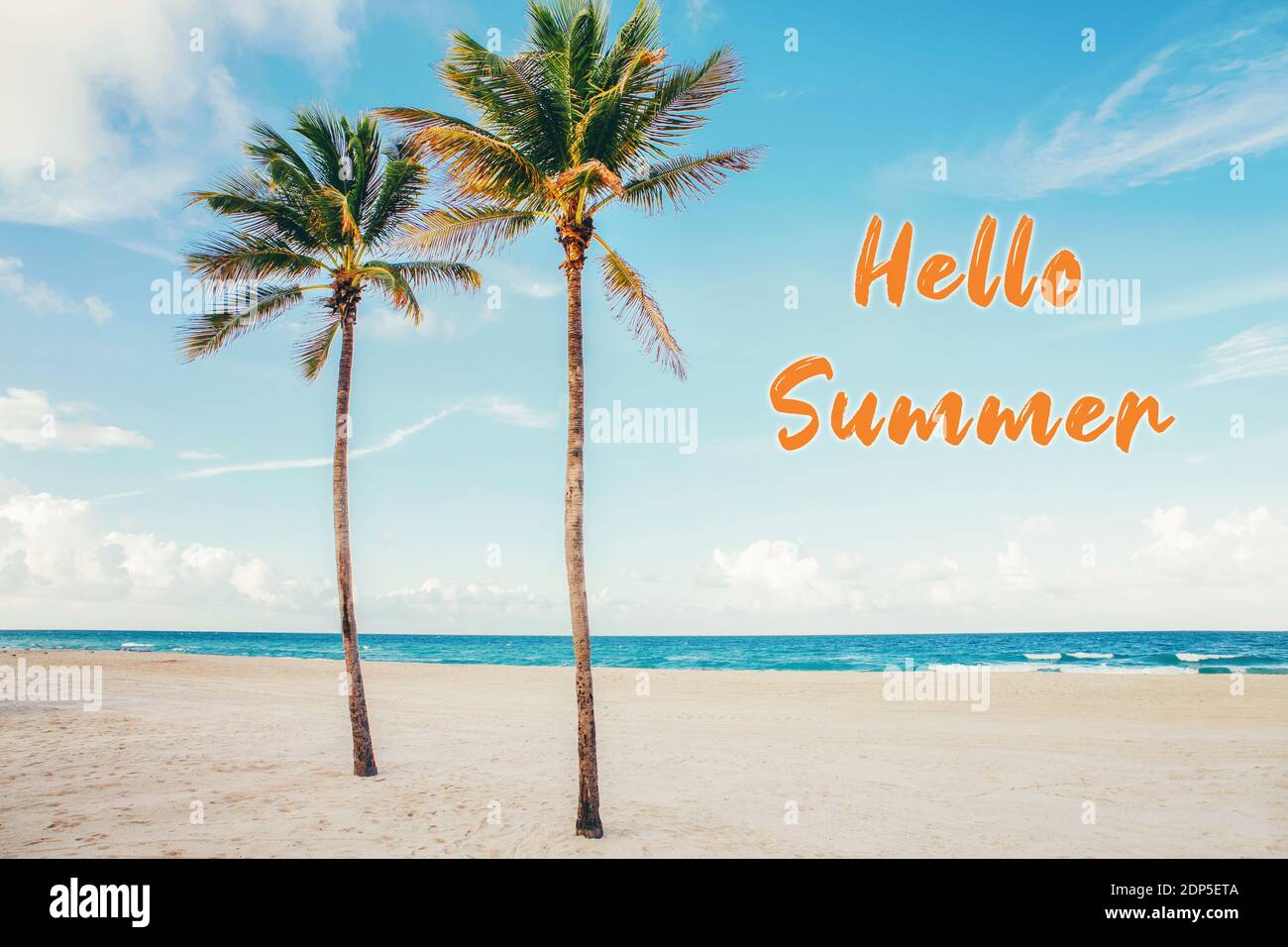Hello Summer High Resolution Stock Photography and Images - Alamy