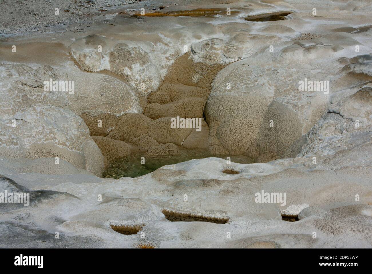 Bulger Geyser a constantly boiling pool is quite small, often not ...