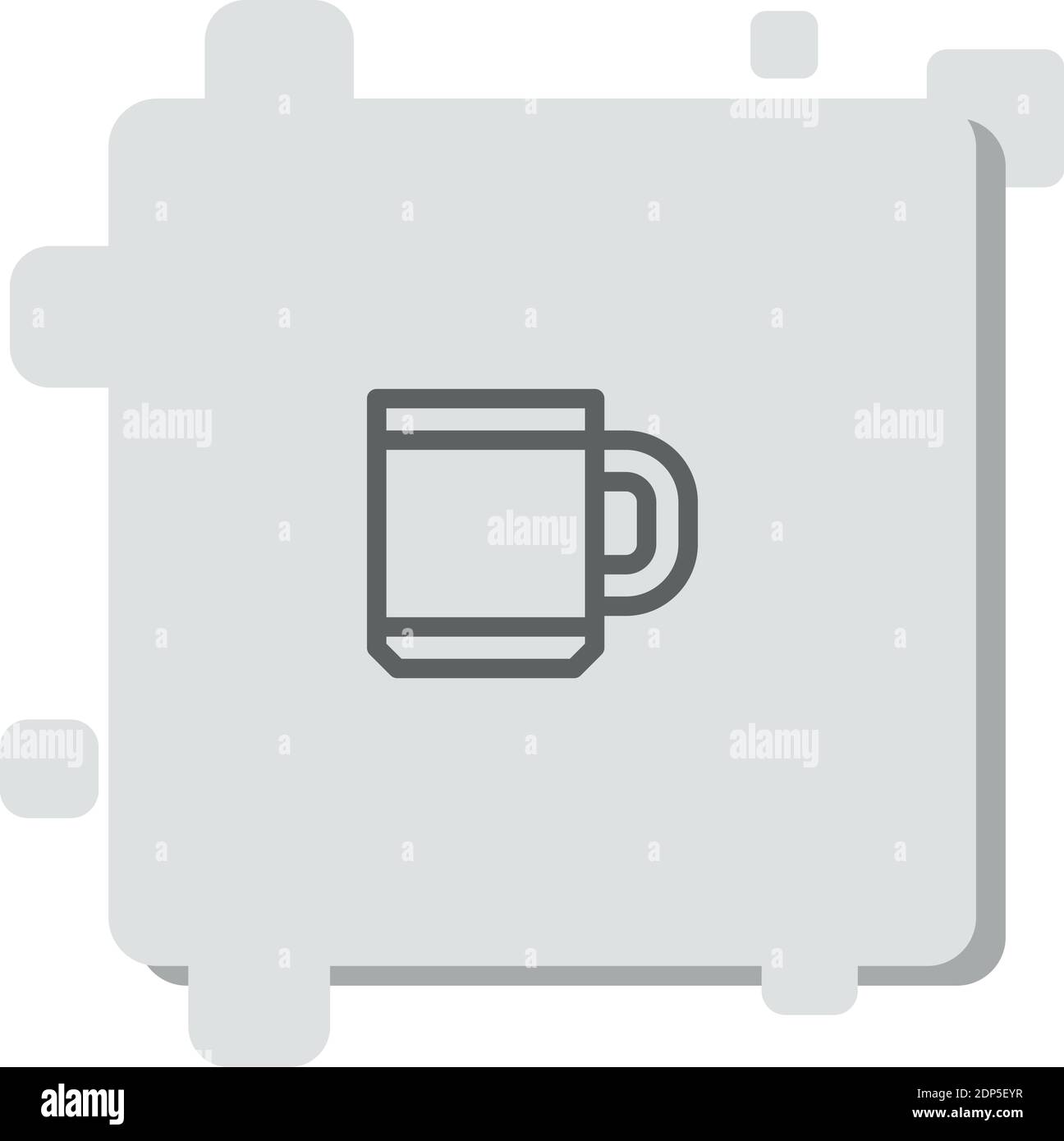 mug vector icon modern simple vector illustration Stock Vector Image ...