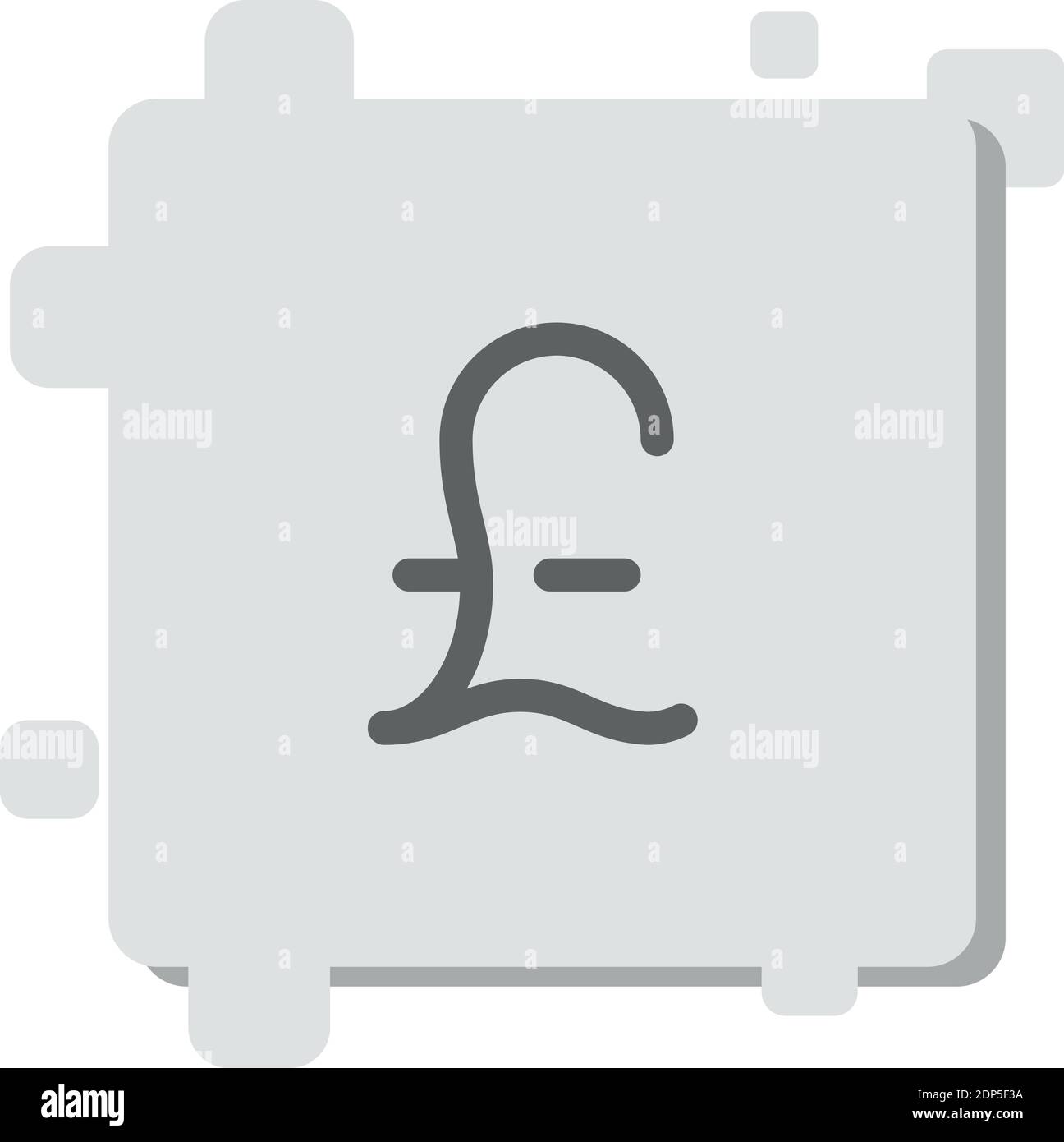 pound sterling vector icon modern simple vector illustration Stock ...