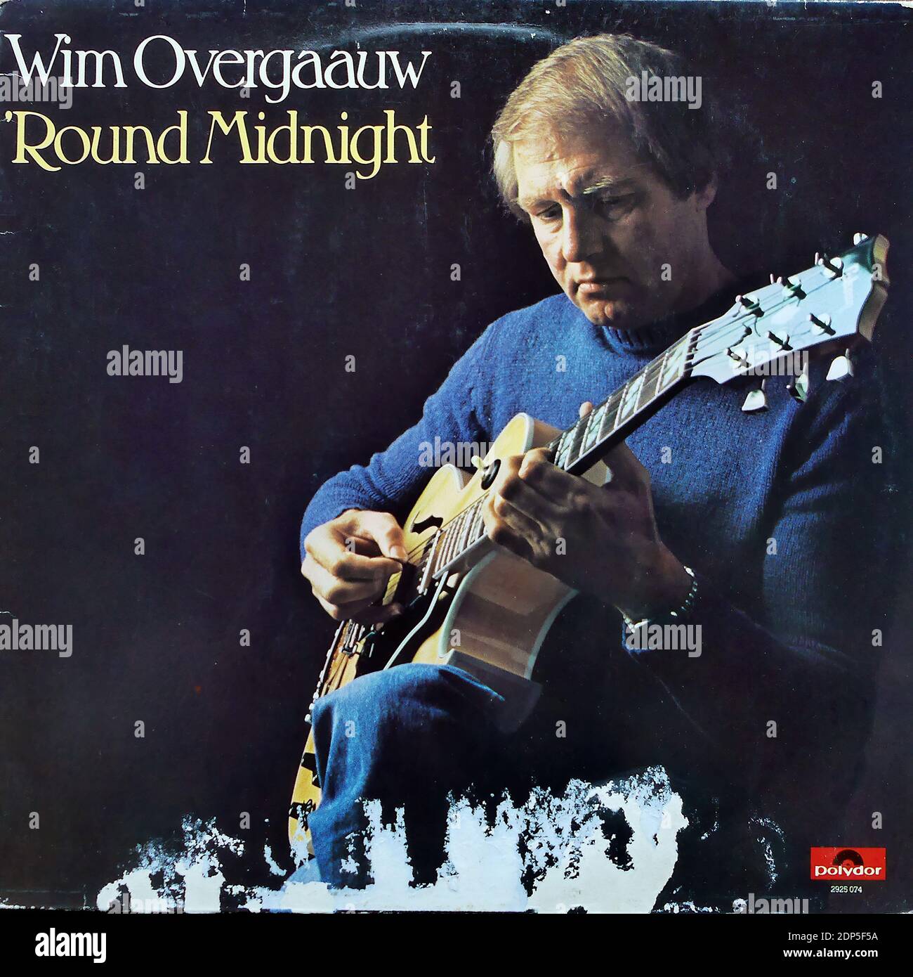 Wim Overgaauw - 'Round Midnight - Vintage vinyl album cover Stock Photo ...