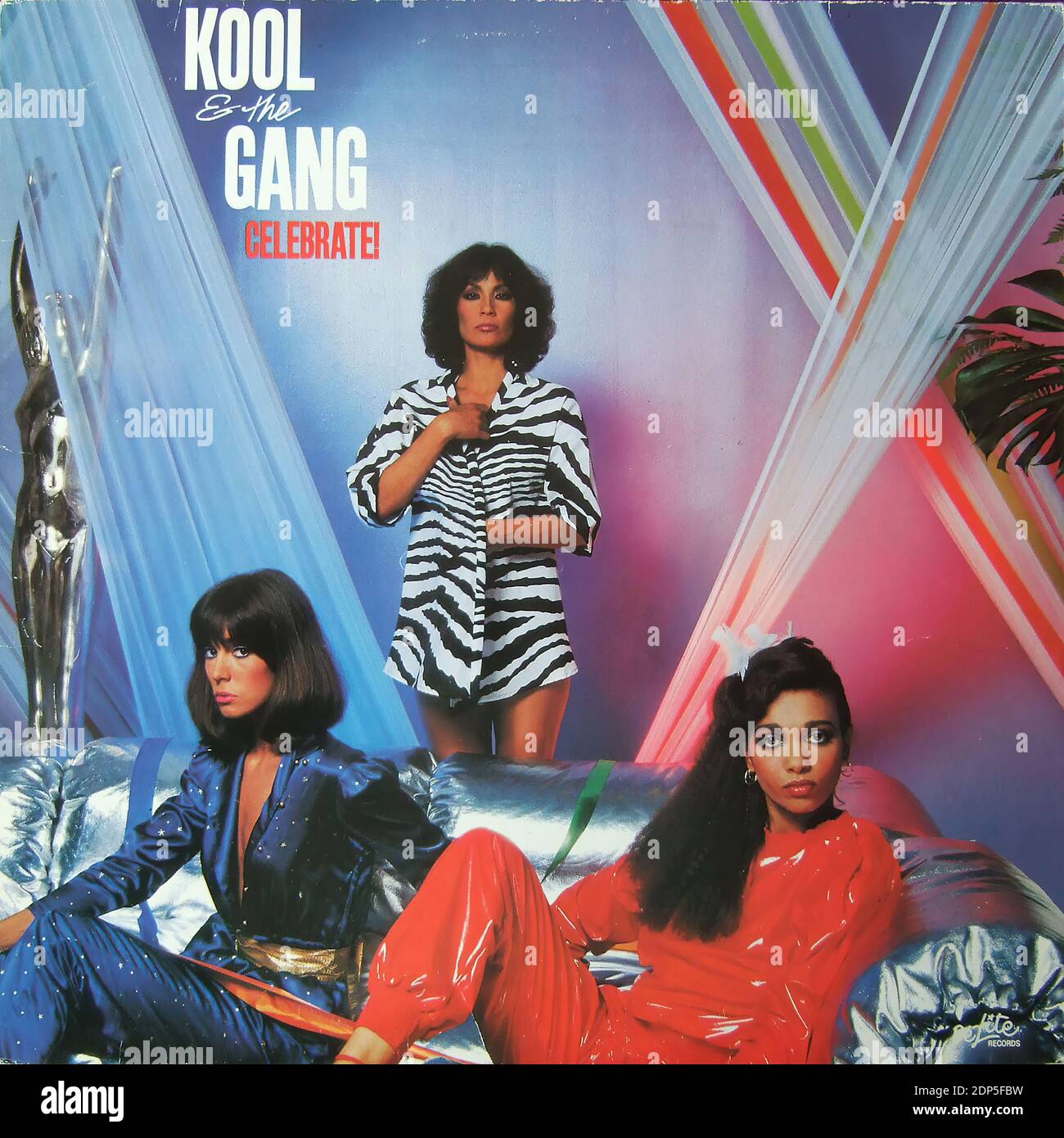 Kool & The Gang - Celebrate - Vintage vinyl album cover Stock Photo - Alamy