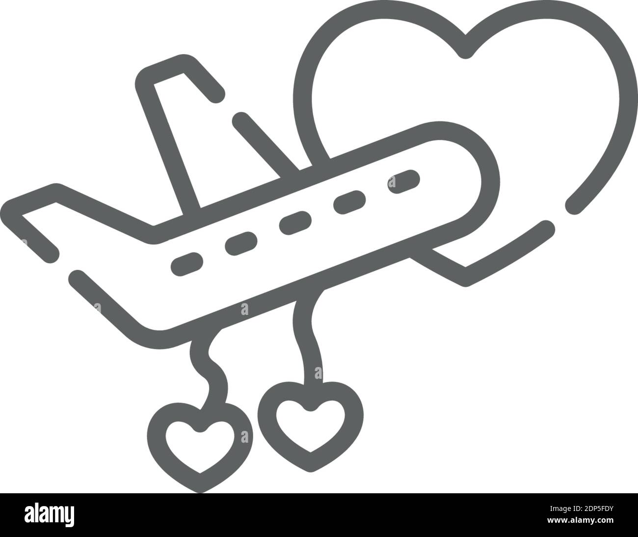 Honeymoon vector icon modern simple vector illustration Stock Vector ...