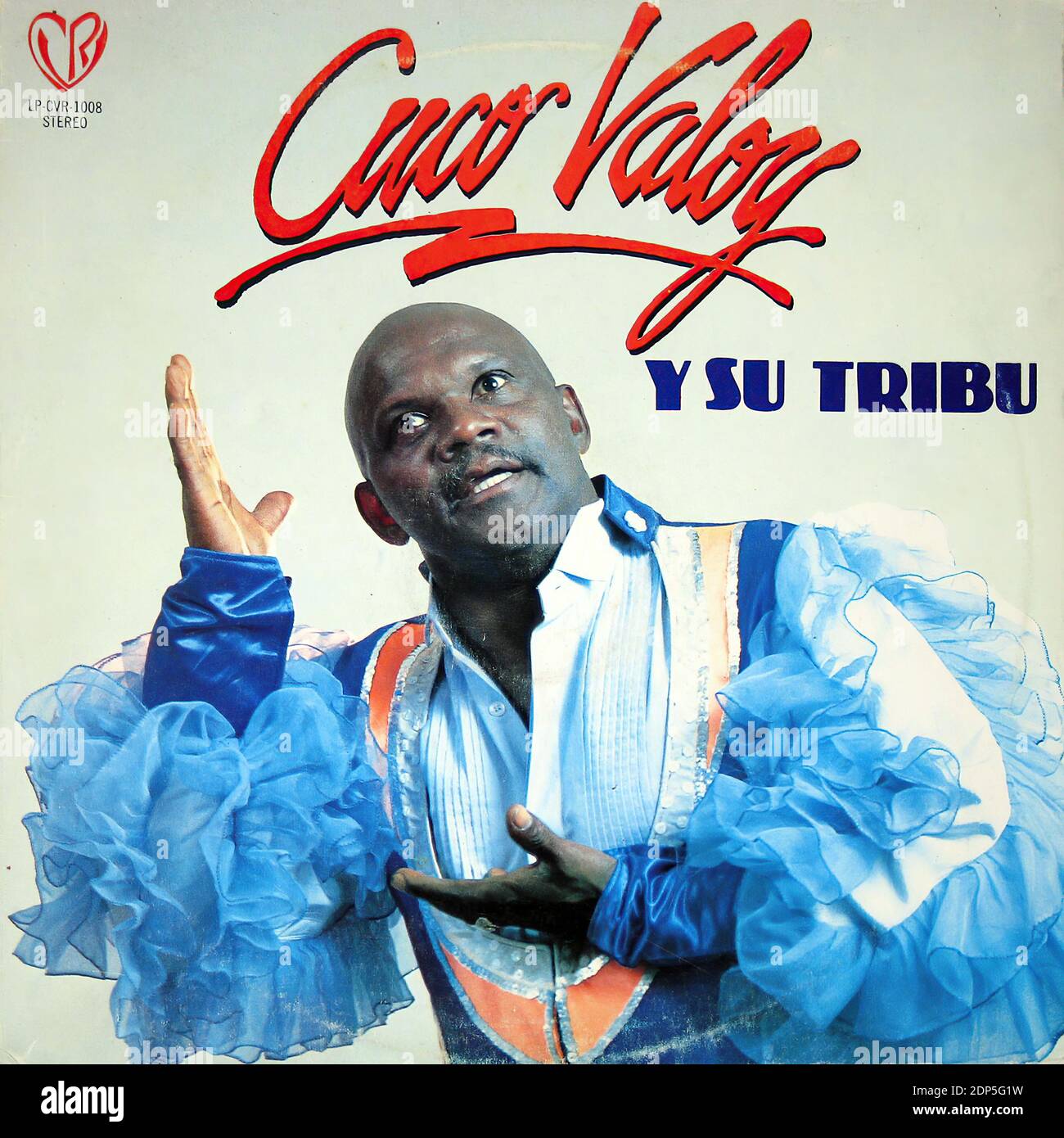 CUCO VALOY Y SU TRIBU SALSA MERENGUE - Vintage Vinyl Record Cover Stock ...