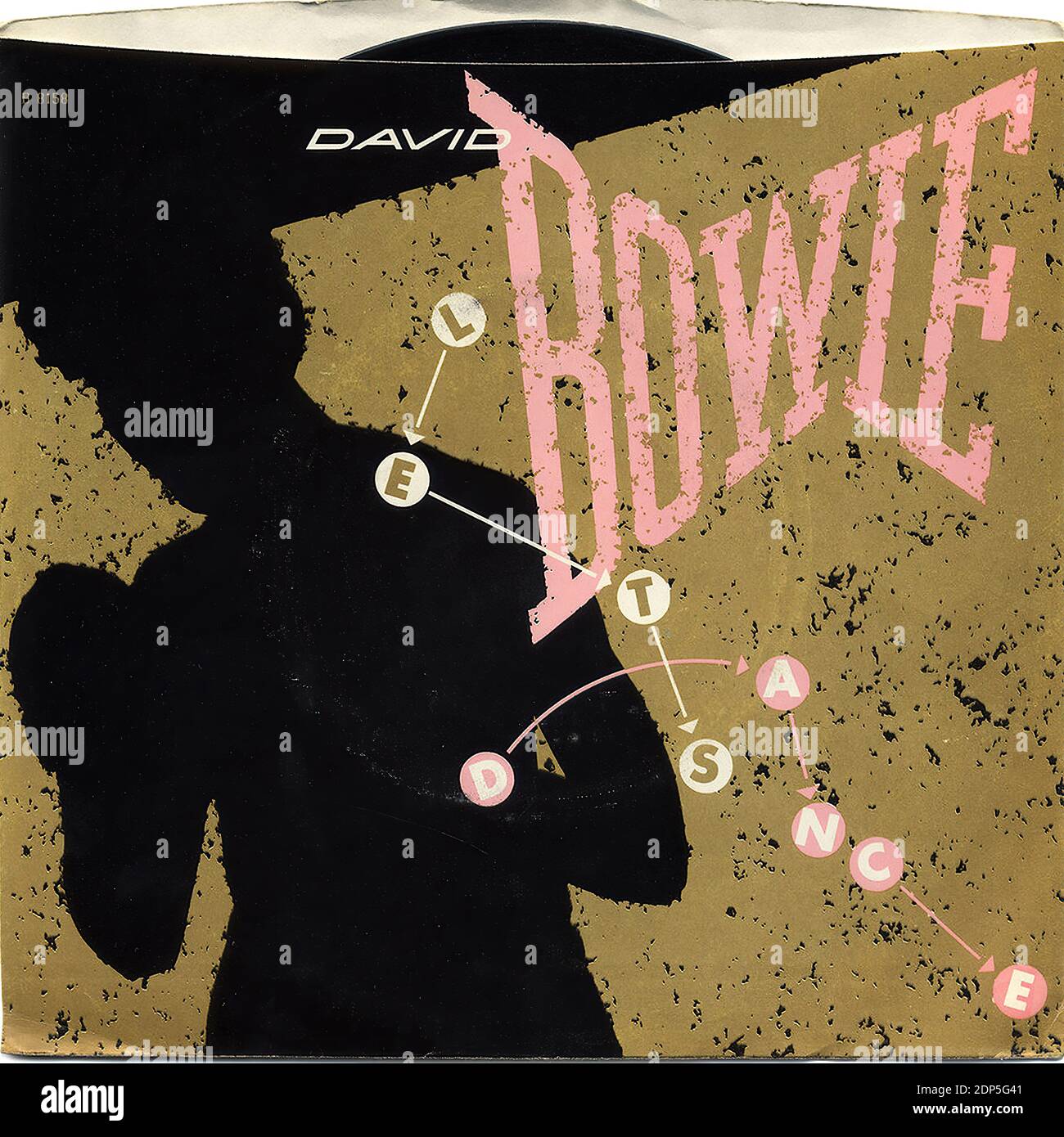 Let's Dance, David Bowi - Vintage Record Cover Stock Photo - Alamy