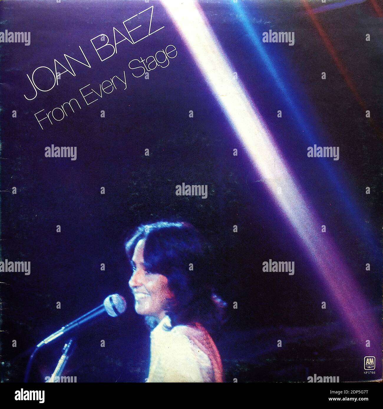 Joan Baez - From Every Stage - Vintage vinyl album cover Stock Photo - Alamy