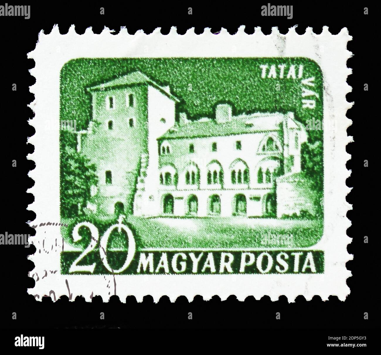 MOSCOW, RUSSIA - SEPTEMBER 15, 2018: A stamp printed in Hungary shows ...