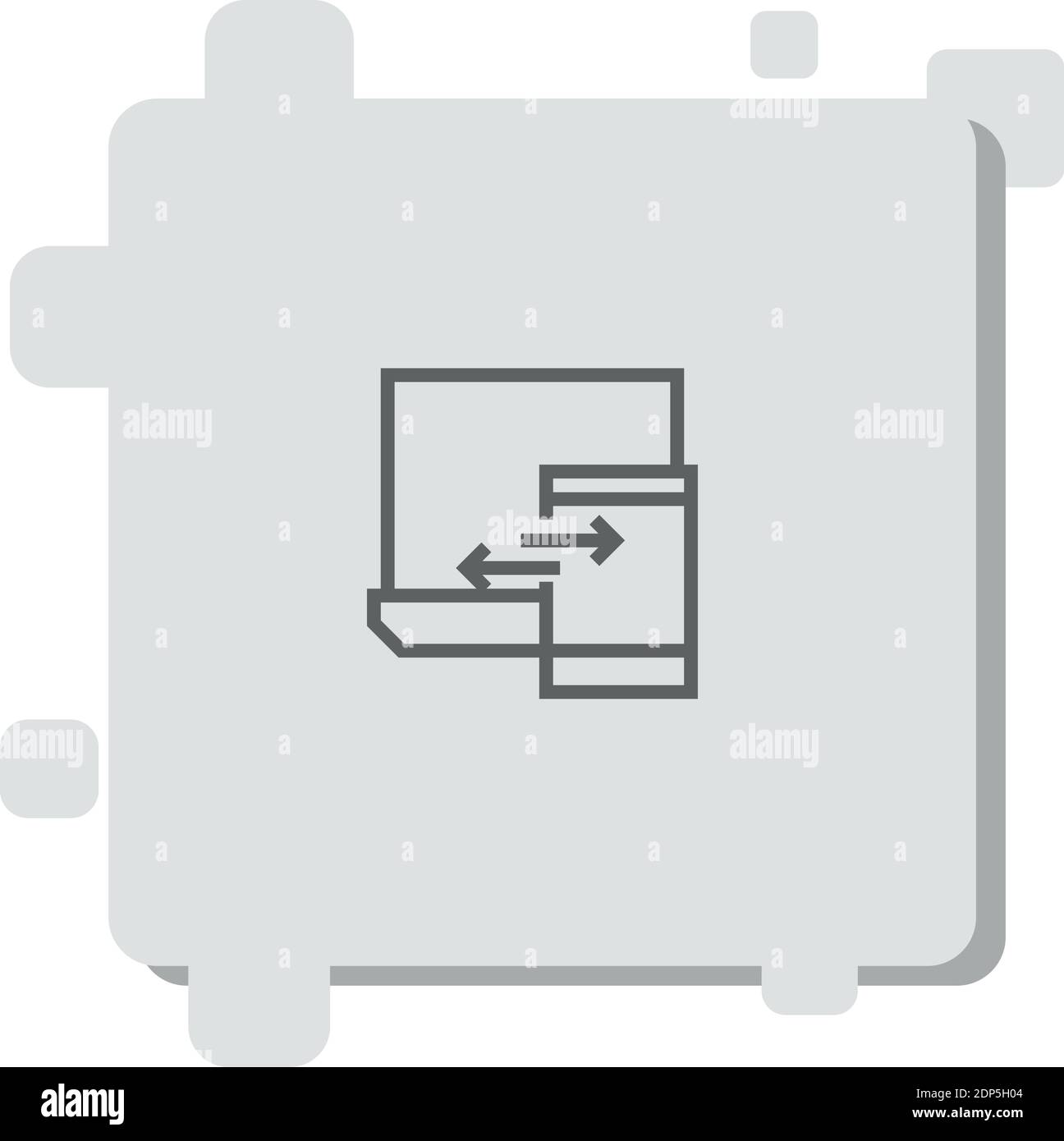 responsive vector icon modern simple vector illustration Stock Vector ...