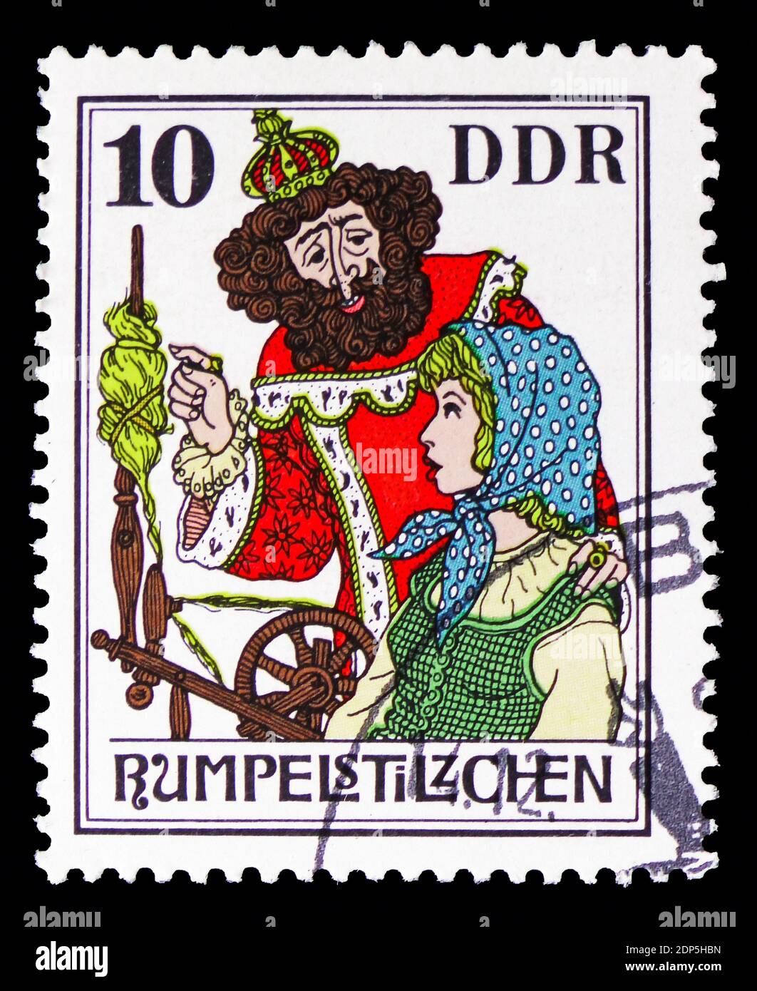 MOSCOW, RUSSIA - SEPTEMBER 15, 2018: A stamp printed in DDR (Germany ...