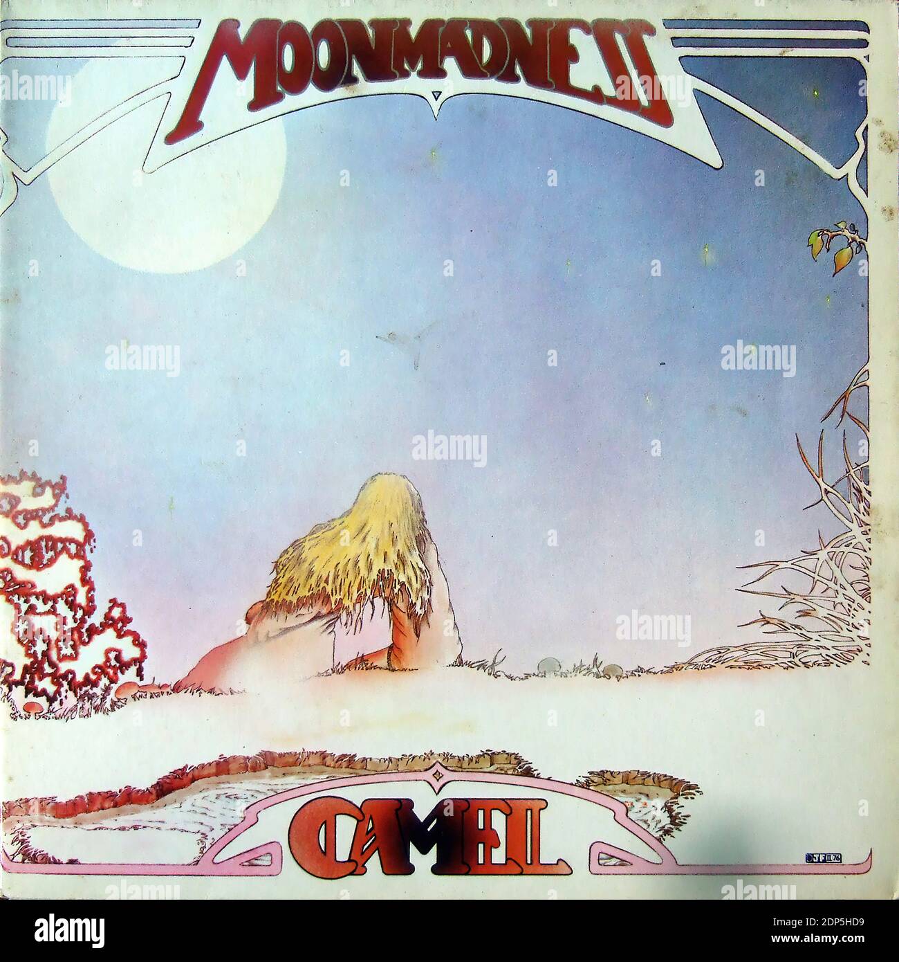 Camel - Moonmadness - Vintage vinyl album cover Stock Photo - Alamy