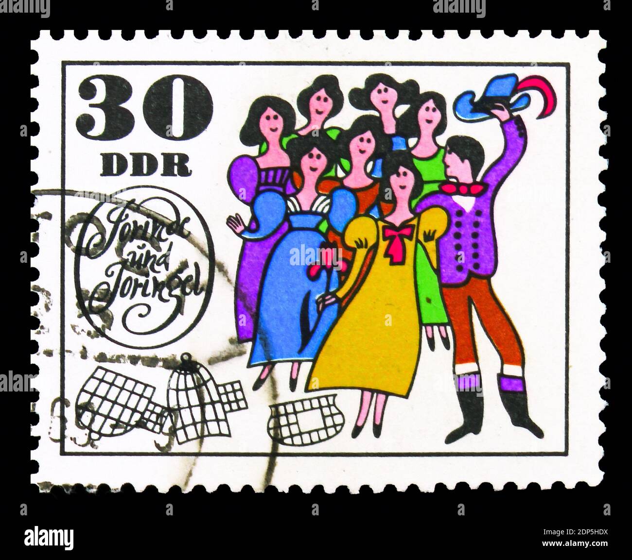 MOSCOW, RUSSIA - SEPTEMBER 15, 2018: A stamp printed in DDR (Germany ...