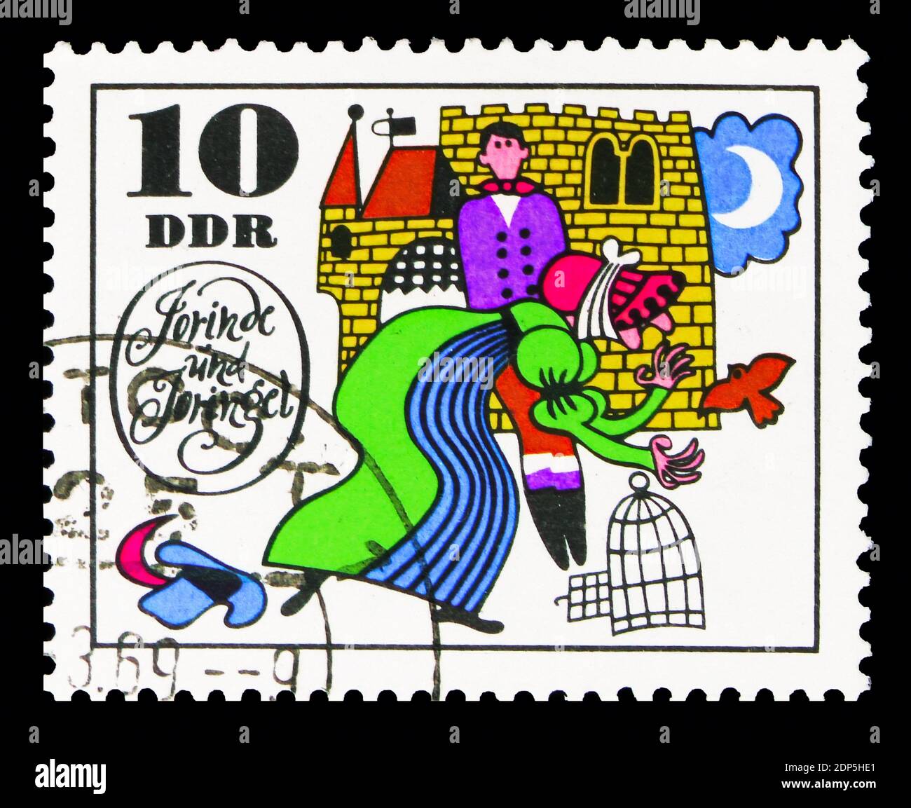 MOSCOW, RUSSIA - SEPTEMBER 15, 2018: A stamp printed in DDR (Germany ...