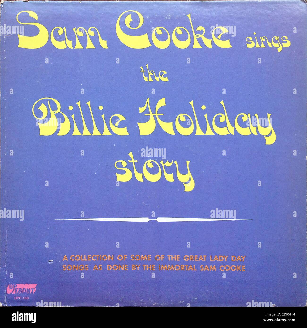 Sam Cooke sings Billie Holiday story, Up Front UPF-160 - Vintage vinyl ...