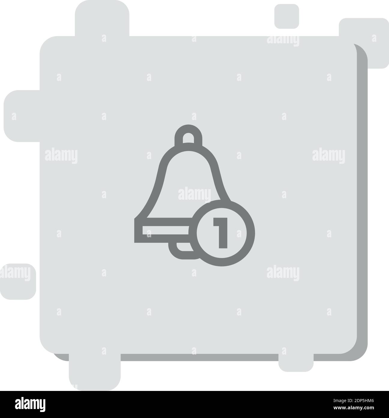 notification vector icon modern simple vector illustration Stock Vector ...