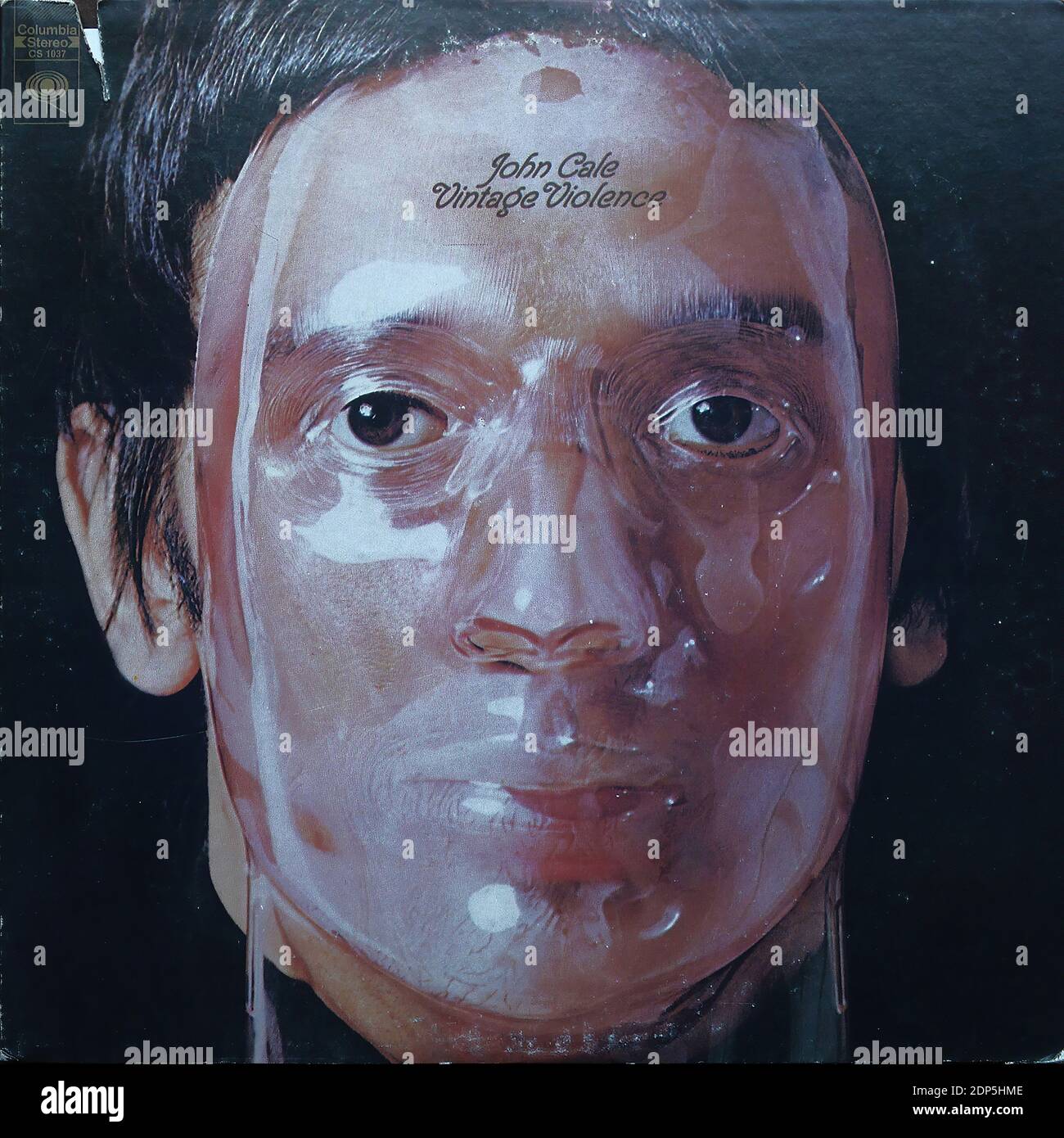 John Cale - Vintage Violence, 1970 - Vintage vinyl album cover Stock ...