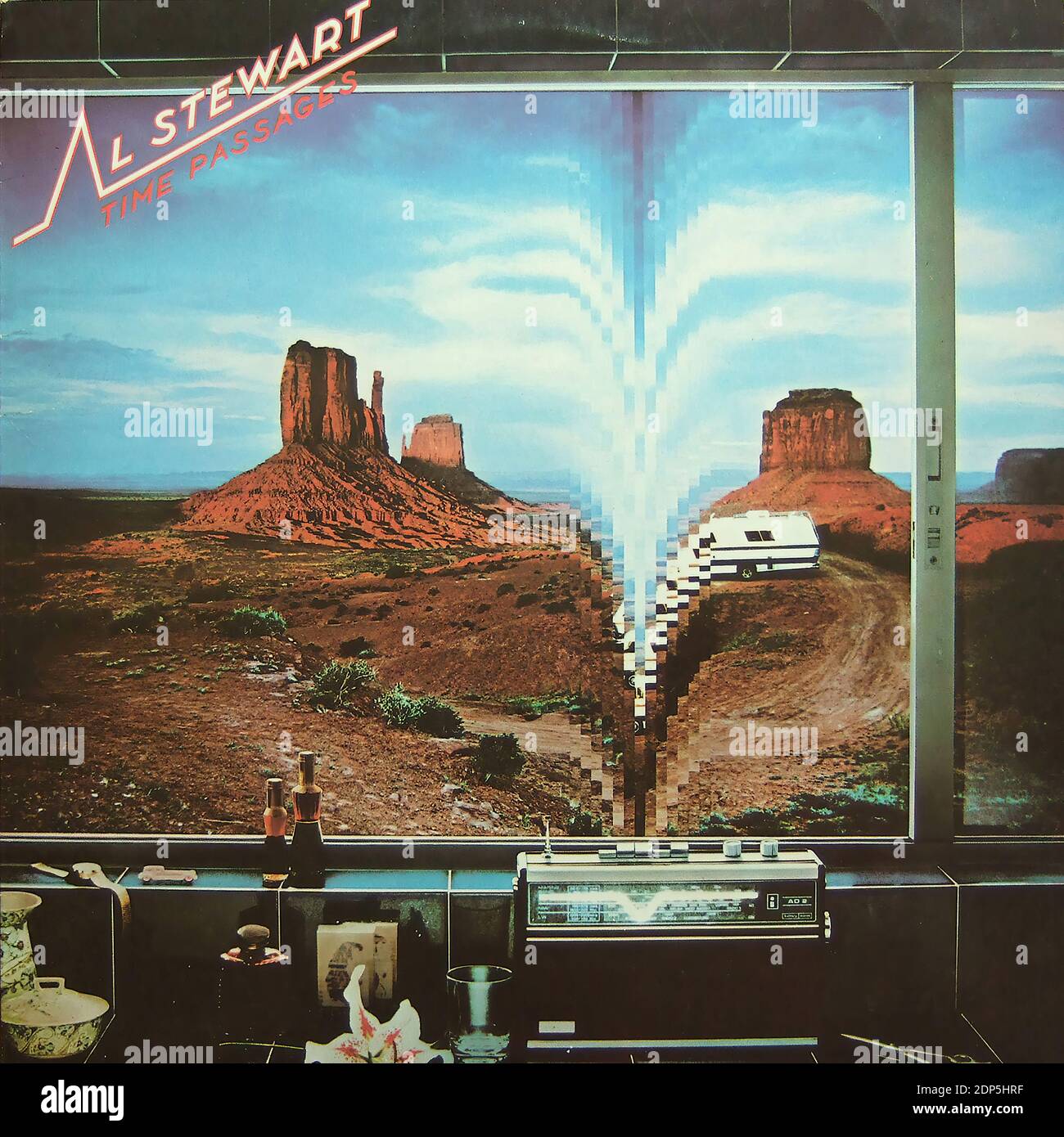 Al Stewart - Time Passages - Vintage vinyl album cover 2 Stock Photo ...