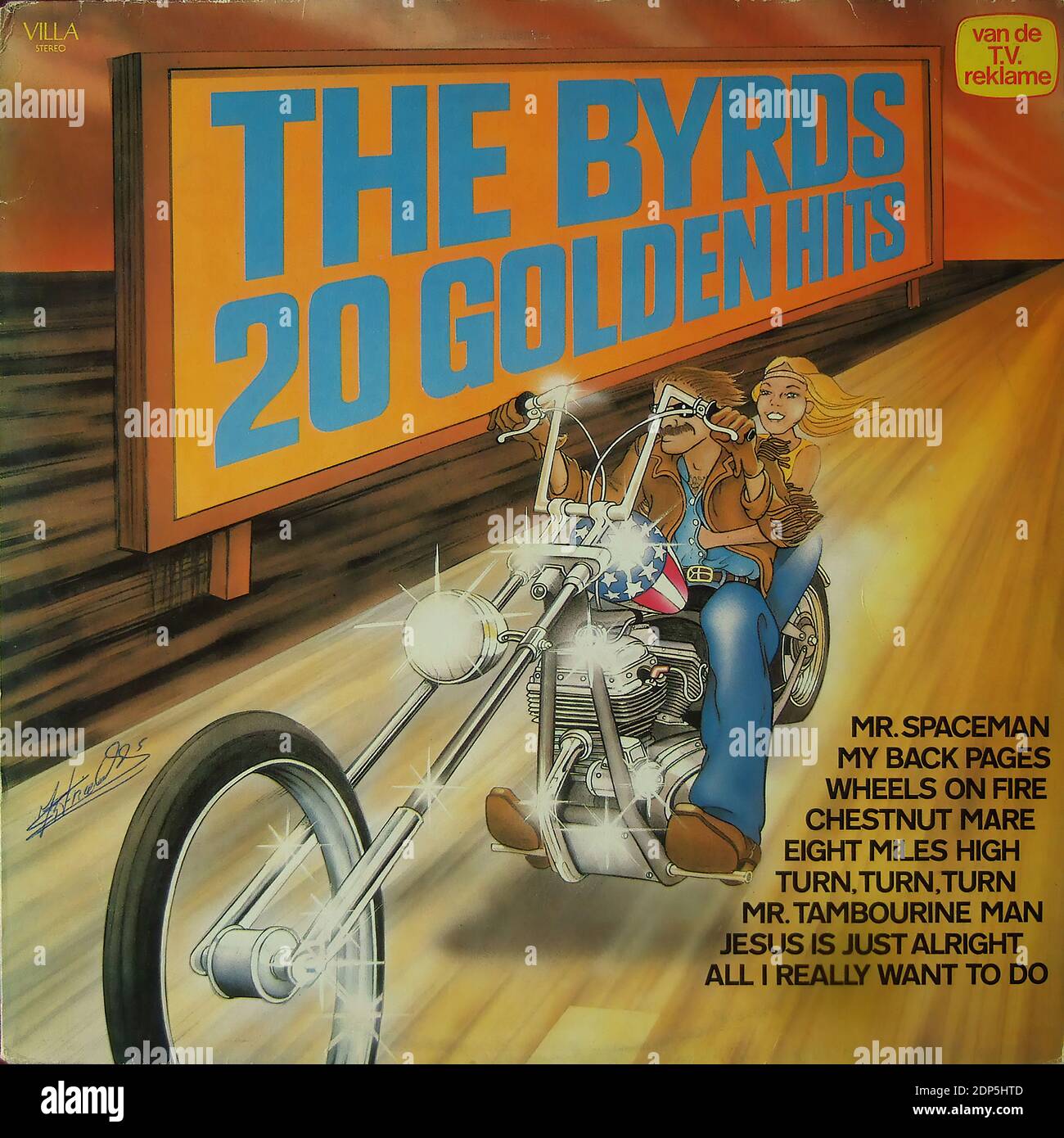 The Byrds - 20 Golden Hits - Vintage vinyl album cover Stock Photo - Alamy