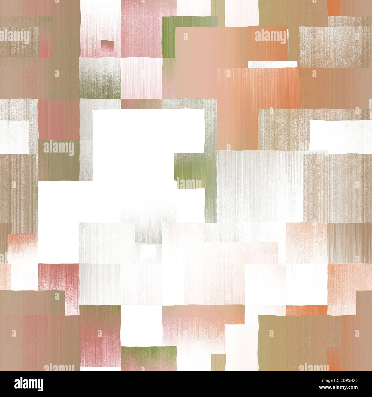 Seamless rectangle geo tile mosaic pattern swatch Stock Photo - Alamy