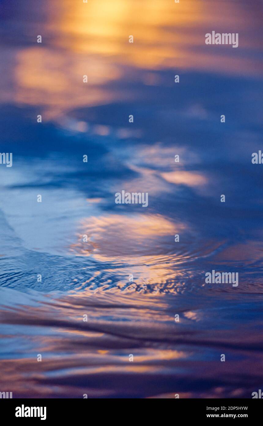 Blue texture surface water hi-res stock photography and images - Alamy