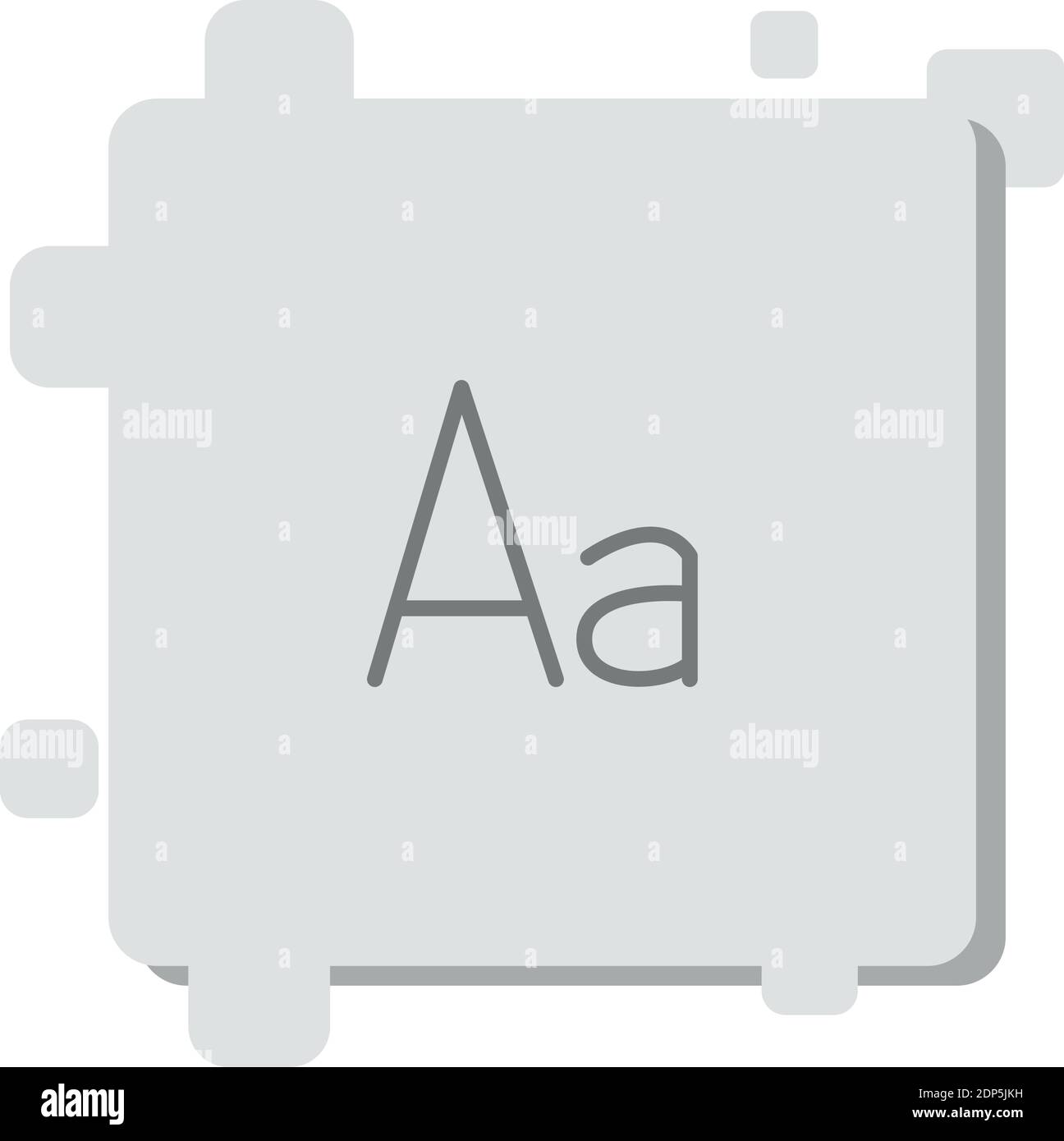 letters vector icon modern simple vector illustration Stock Vector ...