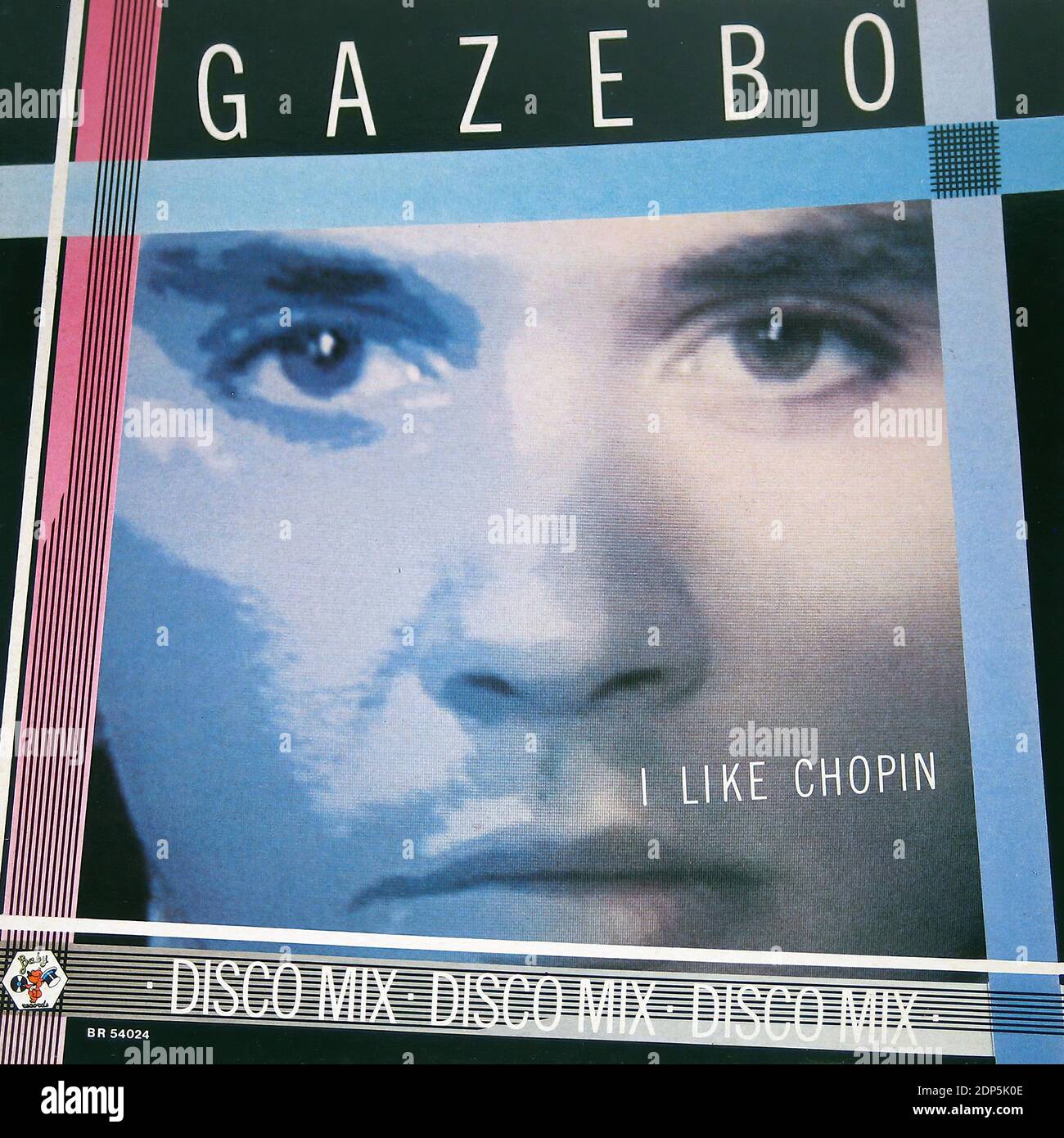 Gazebo I Like Chopin Disco Mix - Vintage Vinyl Record Cover Stock Photo ...