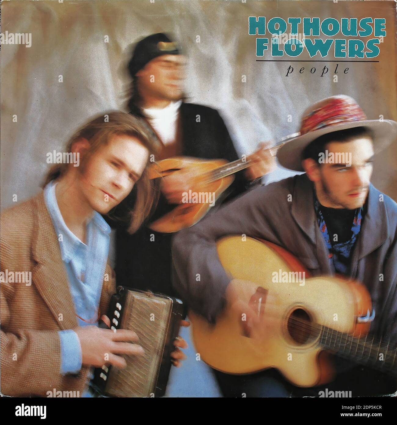 Hothouse Flowers- People - Vintage vinyl album cover Stock Photo - Alamy