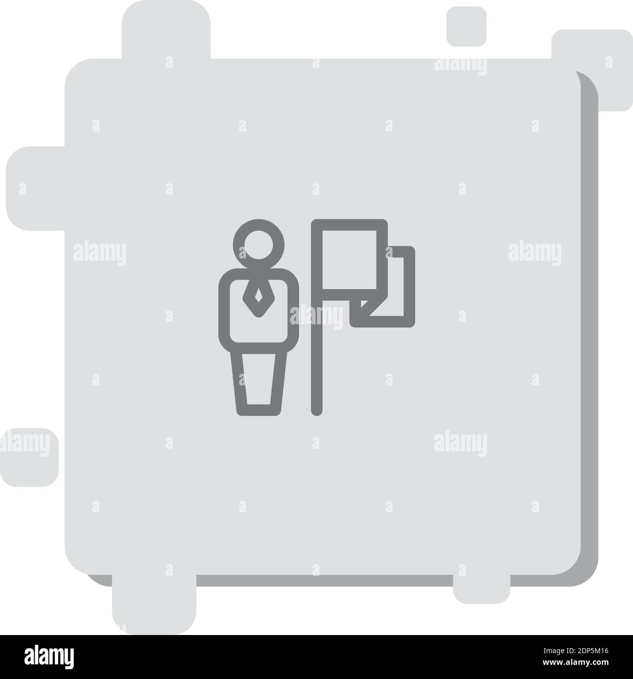 leader vector icon modern simple vector illustration Stock Vector Image ...