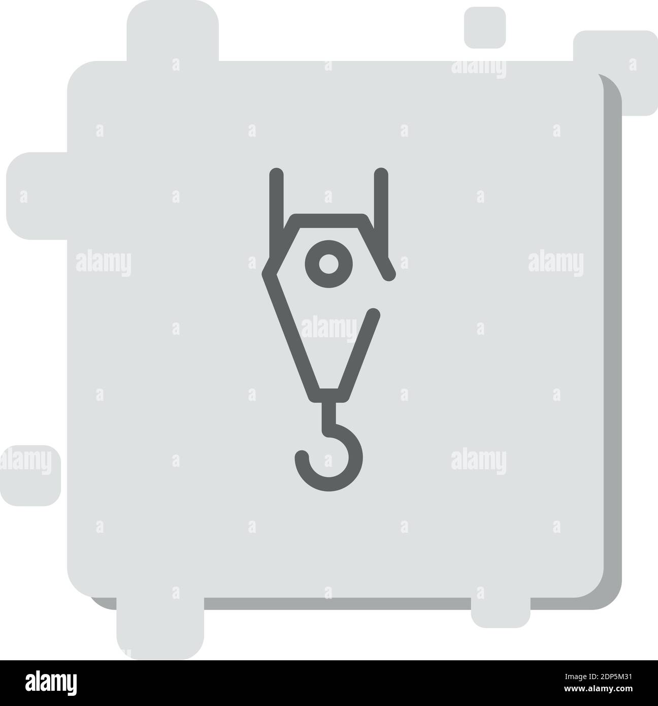 hook vector icon modern simple vector illustration Stock Vector Image ...