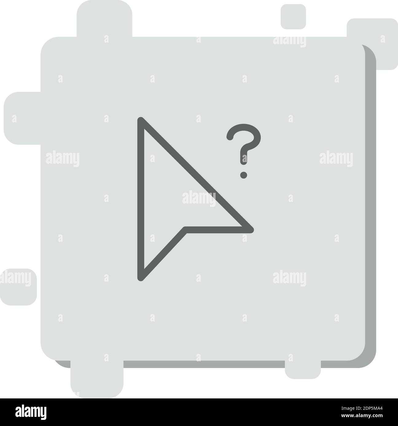 cursor vector icon modern simple vector illustration Stock Vector Image ...