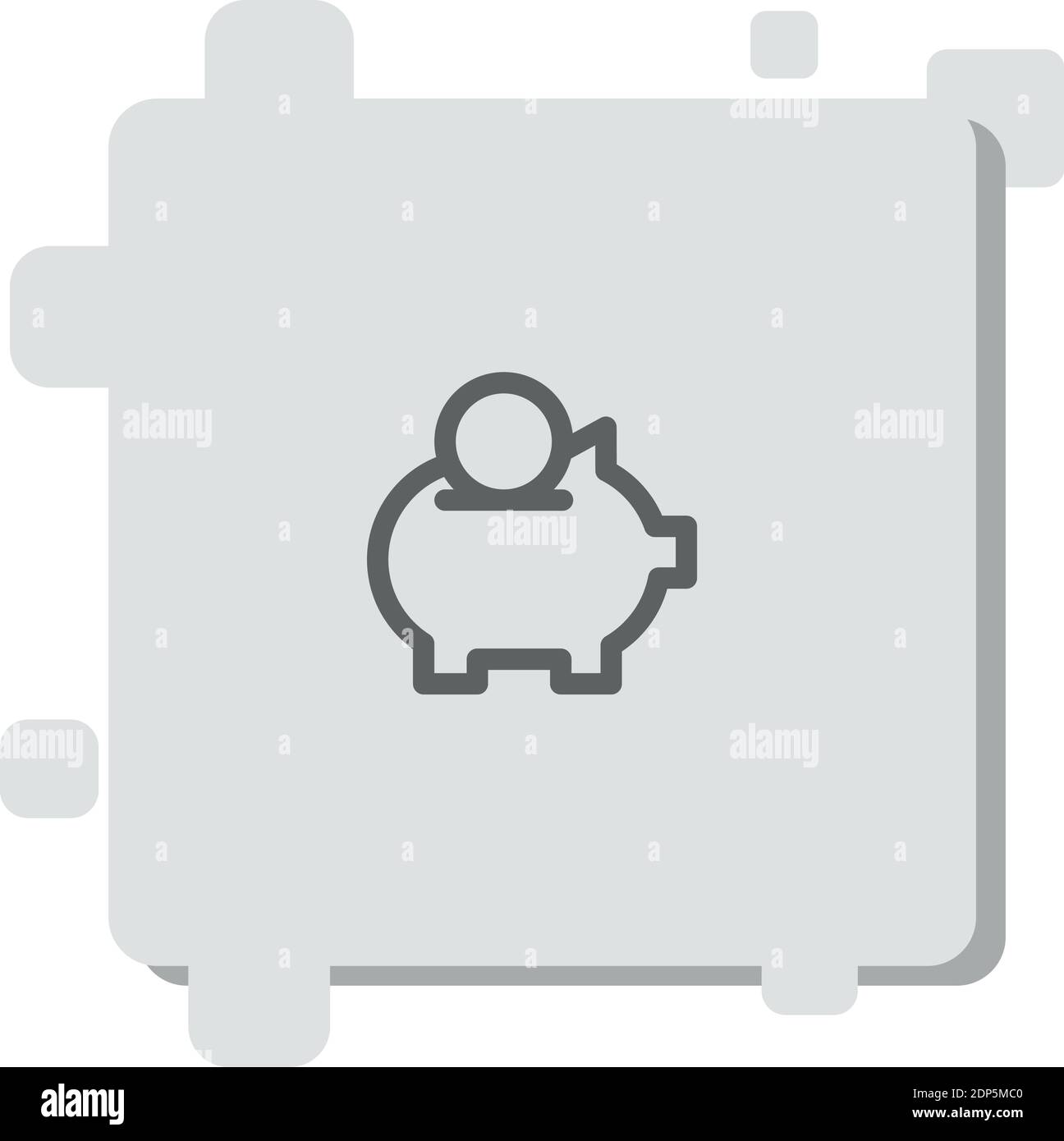savings vector icon modern simple vector illustration Stock Vector ...